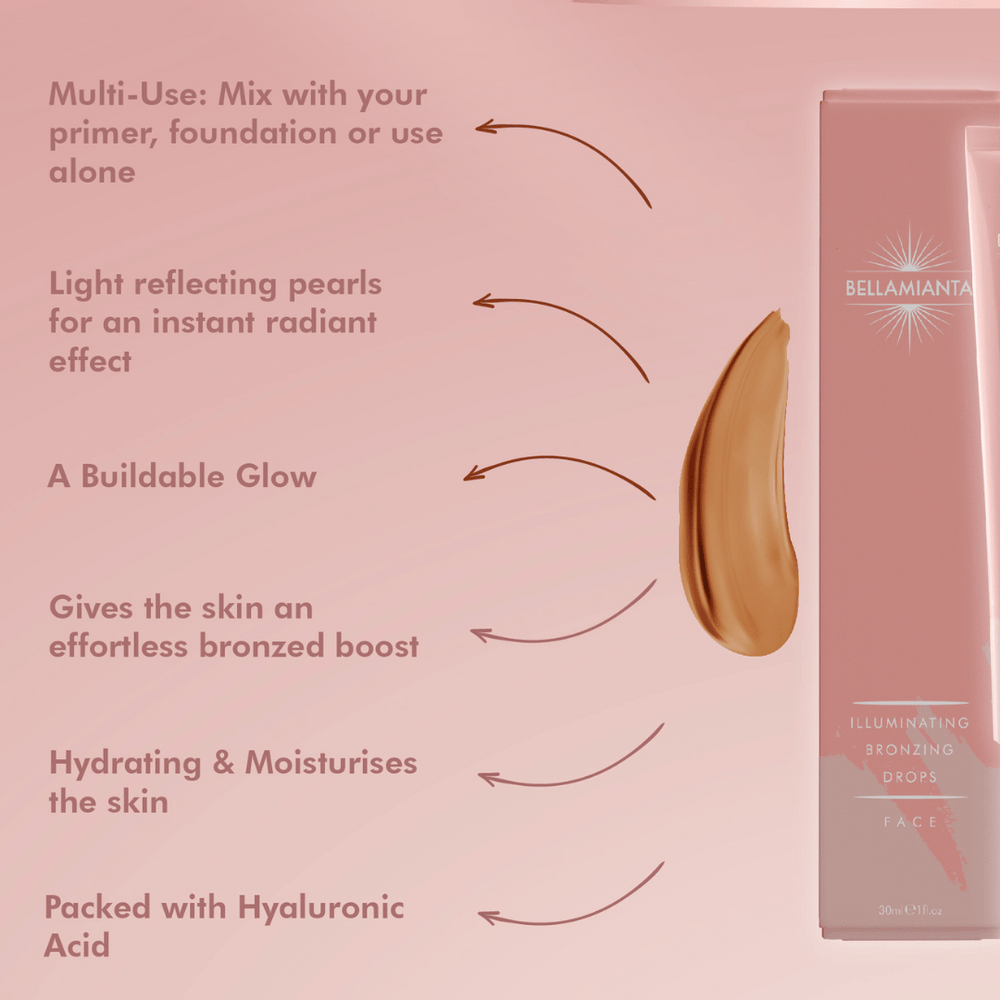 Illuminating Bronzing Drops - Bellamianta Luxury Tanning