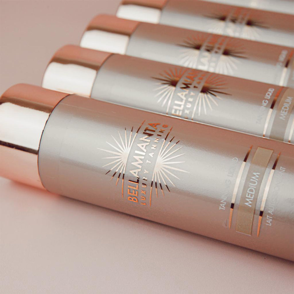 Liquid Gold Tanning Liquid | Bellamianta Luxury Tanning